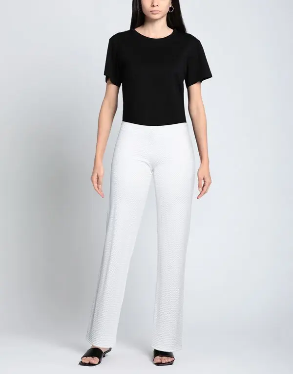 FISICO Straight Leg Pants - White