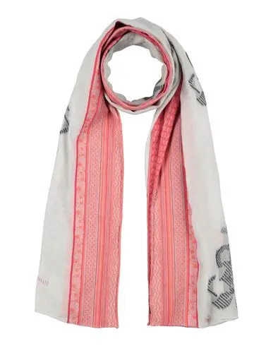Emporio Armani Scarf Modal, Acrylic, Cotton, Linen - Grey