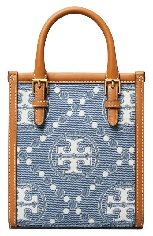 Tory Burch Mini T Monogram North/south Tote