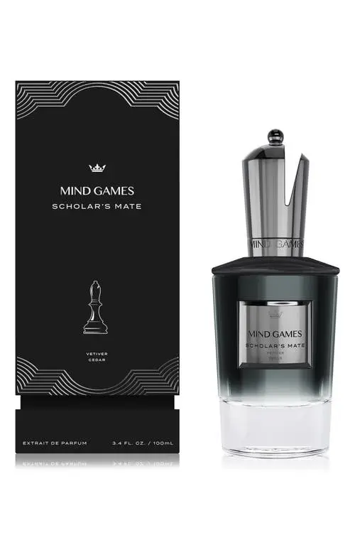 MIND GAMES Scholar's Mate Extrait De Parfum - Black