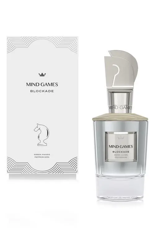 MIND GAMES Blockade Silver Knight Extrait De Parfum - White