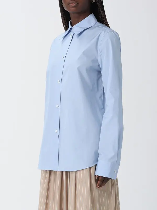 JIL SANDER Cotton Shirt - Blue