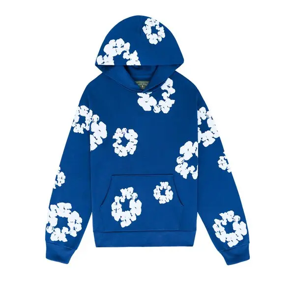 DENIM TEARS Cotton Wreath Sweatshirt - Blue