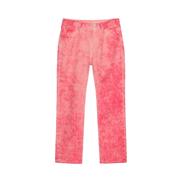 LEVI'S X Stussy Dyed Jacquard Jean - Pink