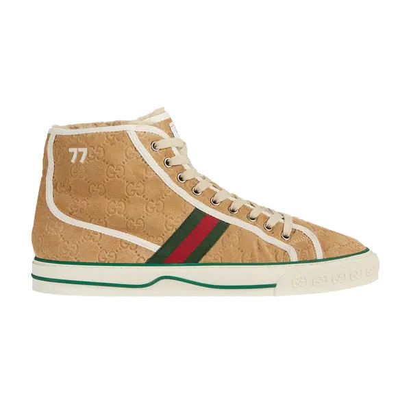 Gucci Tennis 1977 High-top Sneakers - Brown