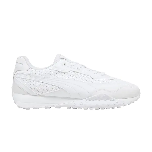 PUMA Blacktop Rider Leather Sneakers - White