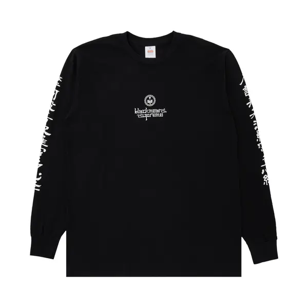 Supreme X Blackmeans Long-sleeve Tee - Black