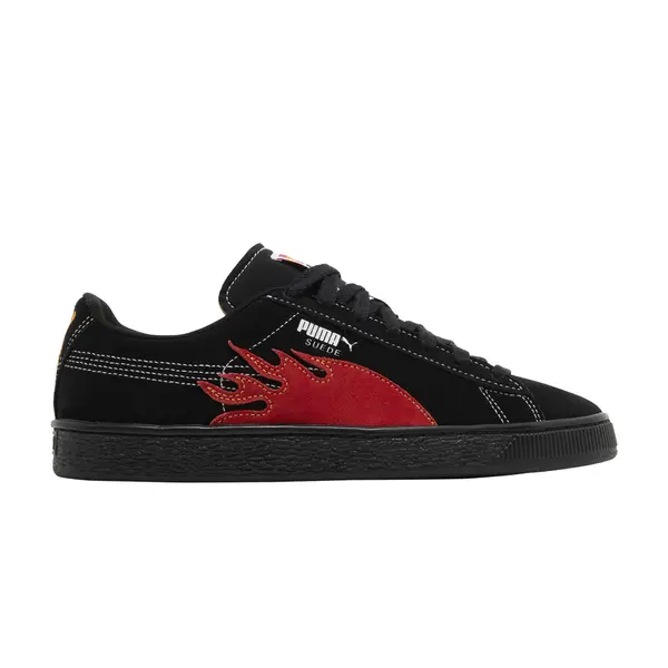 PUMA Butter Goods X Suede 'flame - Black