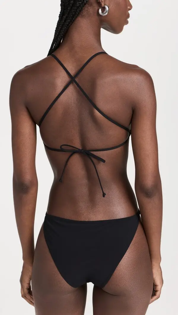GANNI String Piece Swimsuit