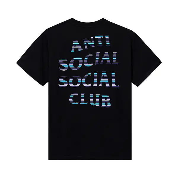 ANTI SOCIAL SOCIAL CLUB X Fragment Design Logo Tee /blue