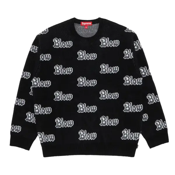 Supreme Blow Sweater - Black