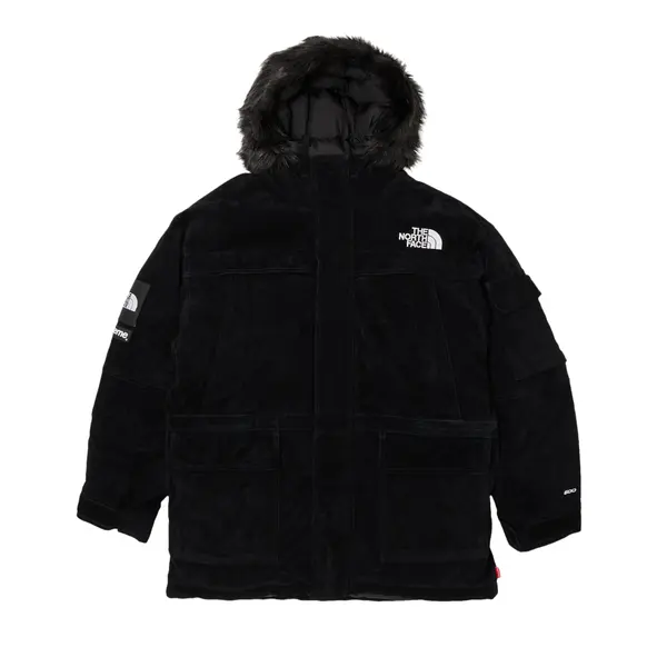 Supreme X The North Face Suede 600-fill Down Parka - Black