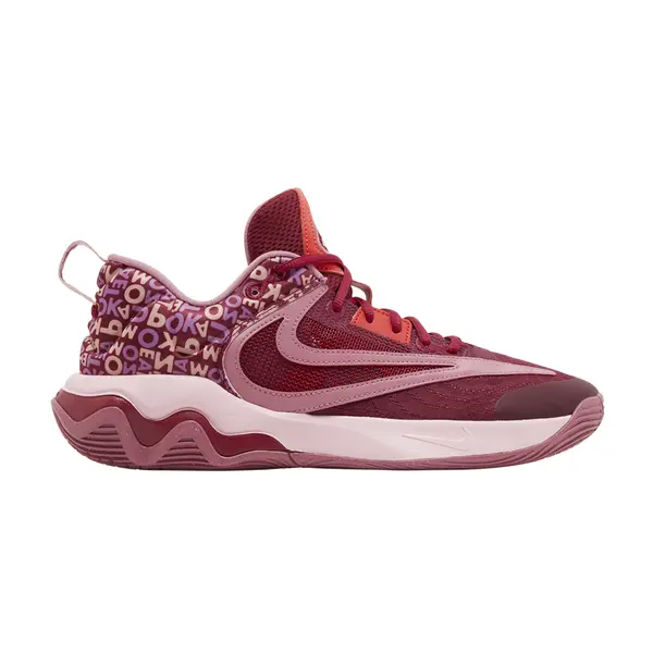 Nike Giannis Immortality 3 'alphabet Bros' Sneakers - Red