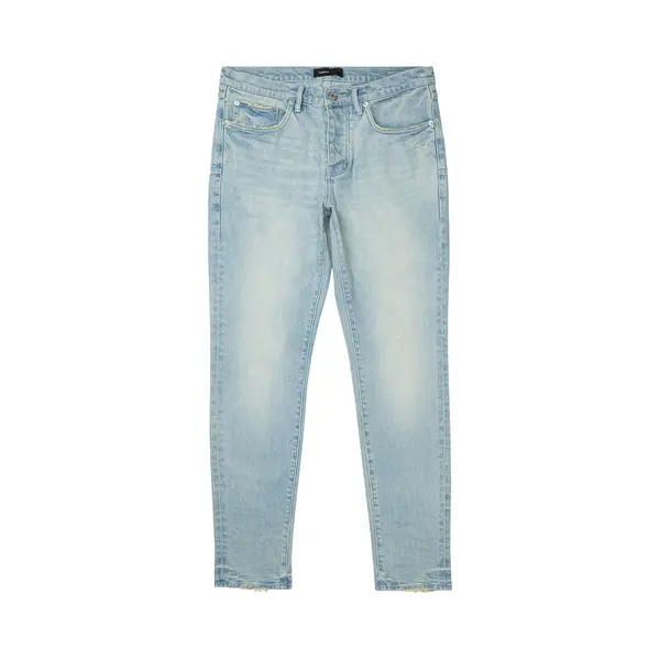 PURPLE BRAND 80s Low Rise Skinny Jeans - Blue