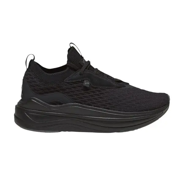 PUMA Softride Sophia Stacked Premium Sneakers - Black