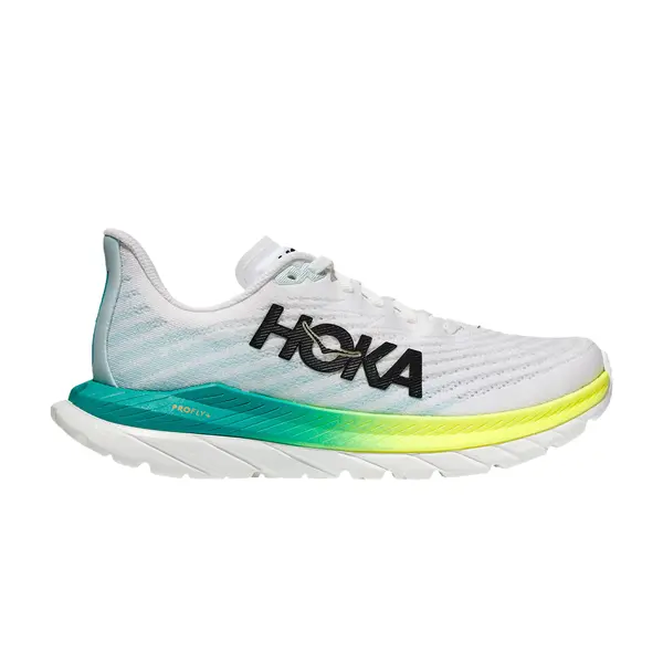 HOKA® Mach 5 2e Wide Athletic Sneakers - White