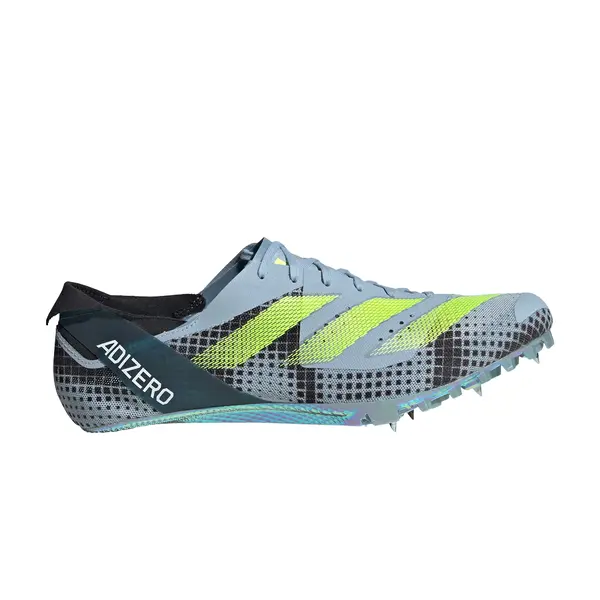 adidas gazelle silver green womens Adizero Finesse - Flash Aqua/Zero Metallic-Lucid Lemon