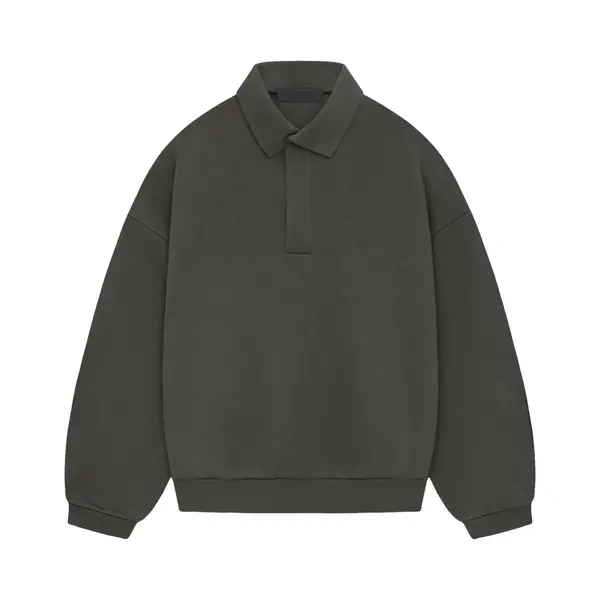 Fear Of God Long-sleeve Polo - Black