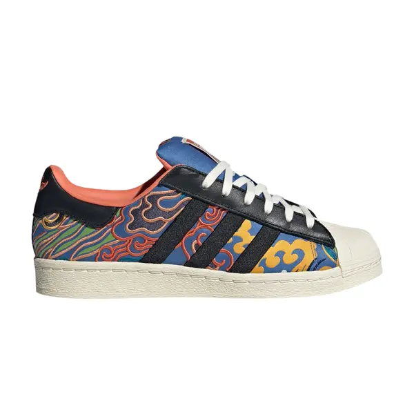 Adidas Fefei Ruan X Superstar 82 'chinese New Year Pack - Black