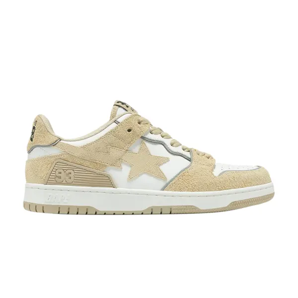 A BATHING APE Sk8 Sta #3 Sneakers - Cream
