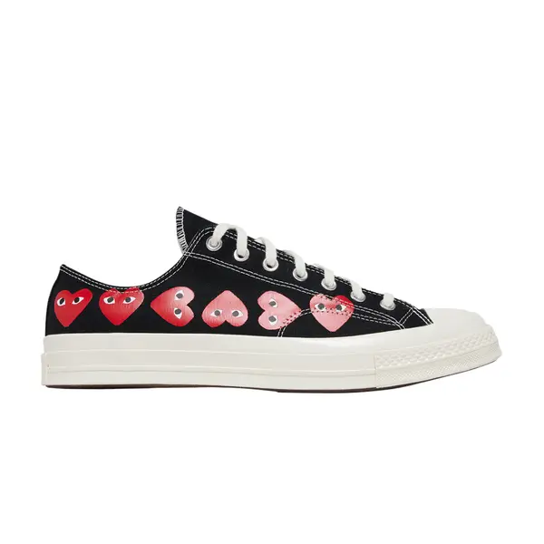CONVERSE Comme Des Garçons Play X Chuck 70 Low Sneakers - Black
