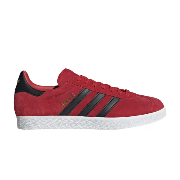 Adidas Manchester United X Gazelle Sneakers - Red