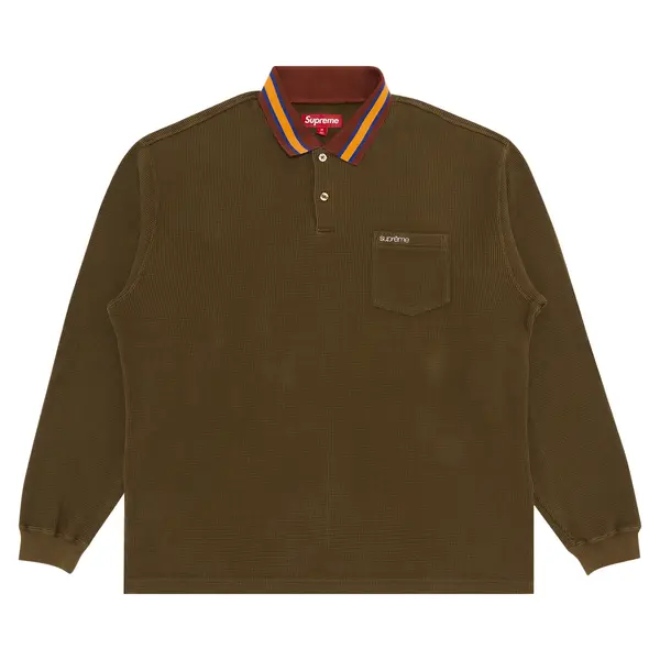 Supreme Thermal Long-sleeve Polo