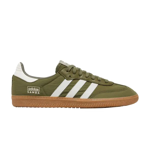 Adidas Samba Og Reflective Nylon Pack Sneakers - Green