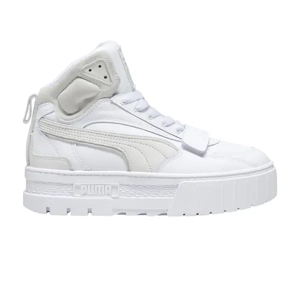 PUMA Wmns Mayze Mid Premium Sneakers - White