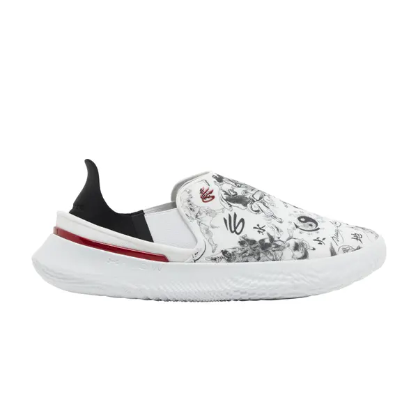 CURRY BRAND Bruce Lee X Curry Slipspeed 'enter The Dragon - White