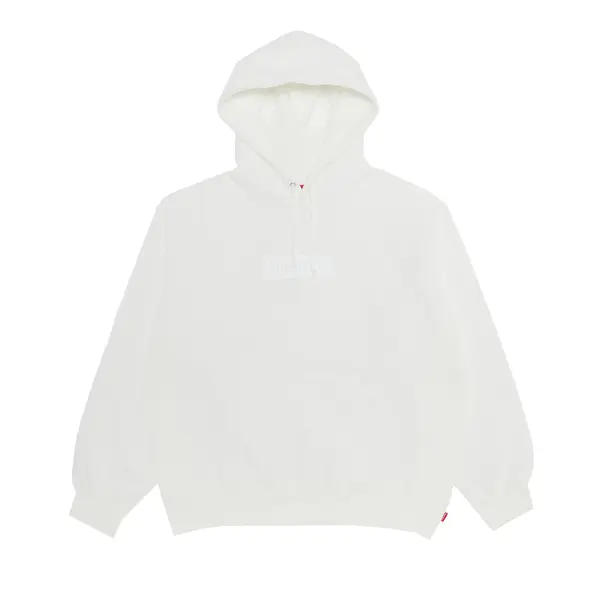 Supreme Box Logo Hooded Sweatshirt - White