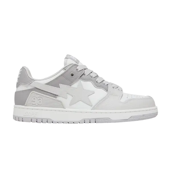 A BATHING APE Sk8 Sta #5 M1 Sneakers - White