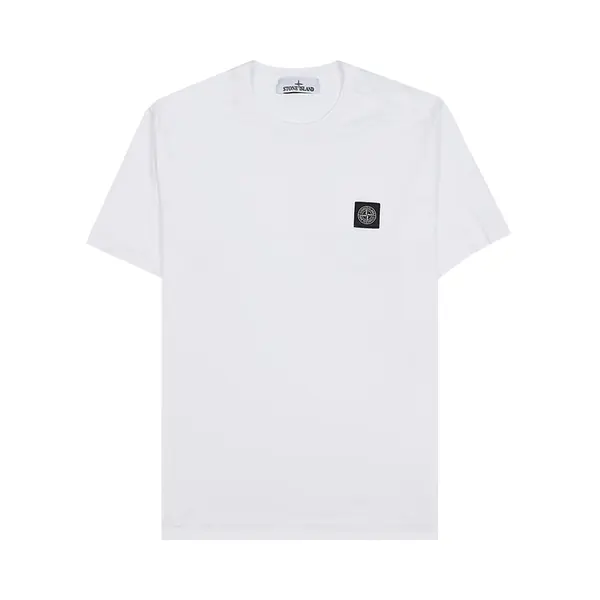 Stone Island Garment Dyed Logo T-shirt