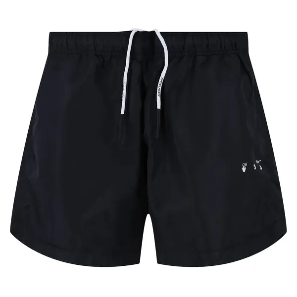 Off-White Logo Swim Shorts