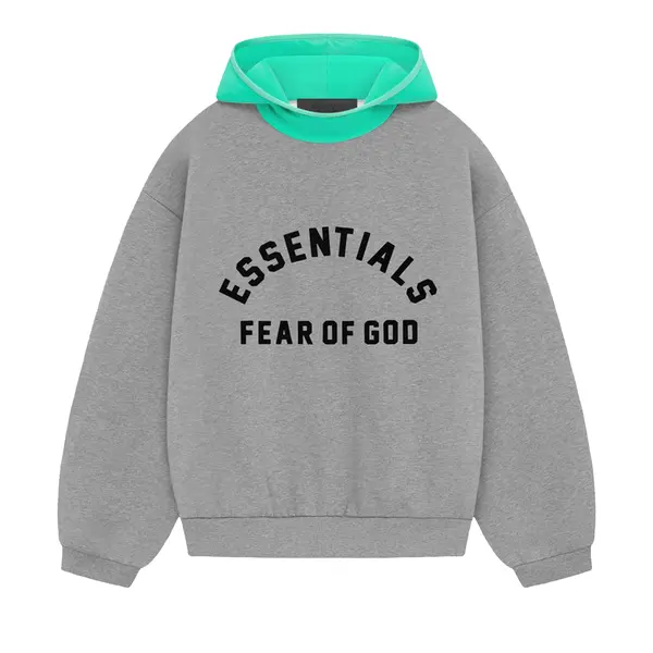 Fear Of God Nylon Fleece Hoodie - Grey