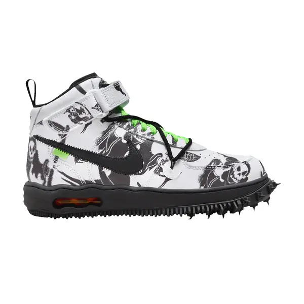 Nike Off- X Force 1 Mid Sp Leather