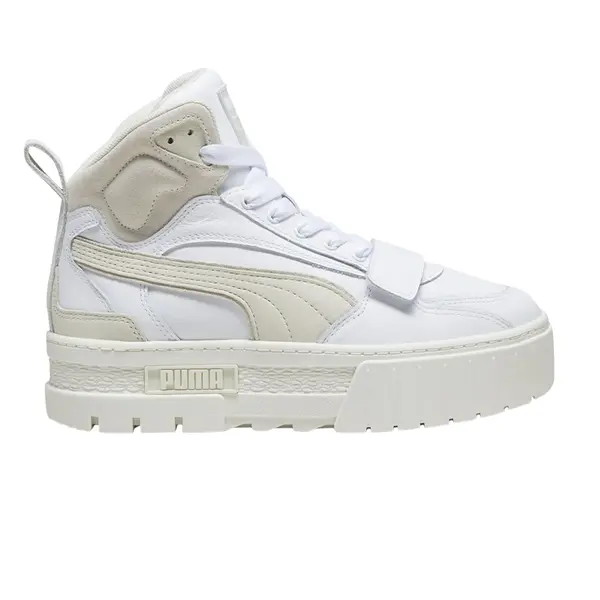 PUMA Mayze Mid Premium Sneakers - White