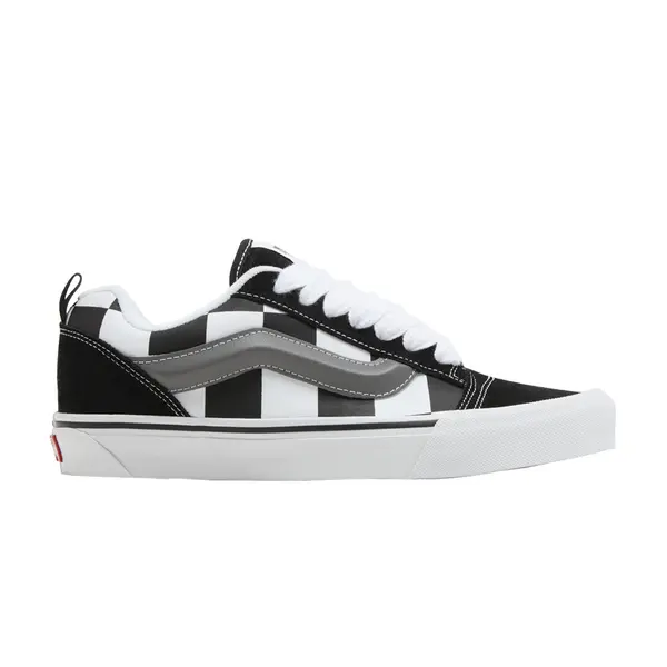 VANS Knu-skool Mega Check Sneakers - Black