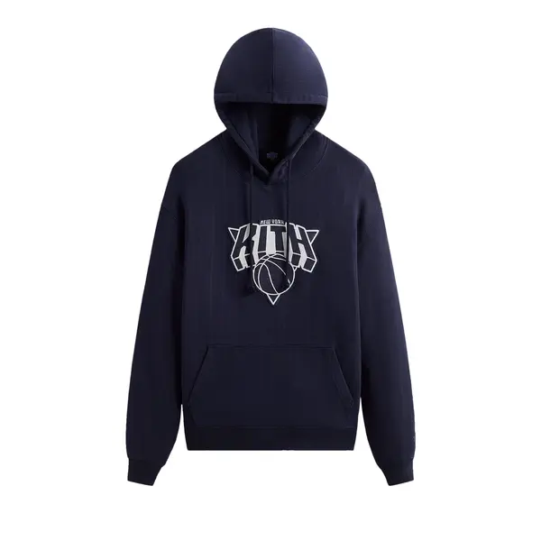 Kith For The New York Knicks Pinstripe Williams Iii Hoodie - Blue