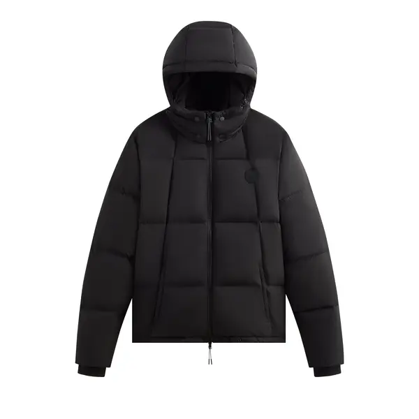 Kith Wrinkle Nylon Midi Puffer - Black