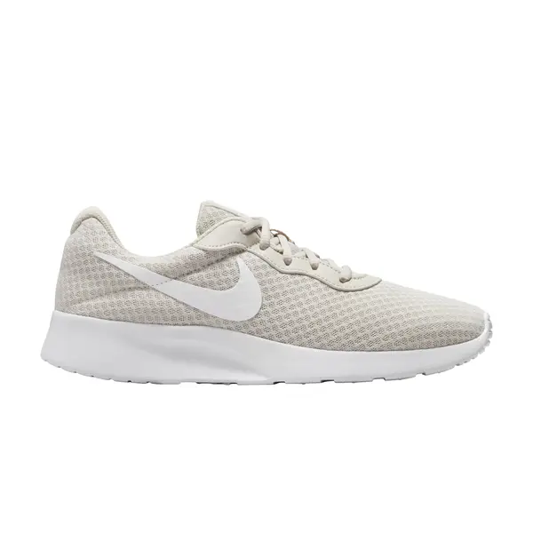 Nike Tanjun Lace Up Sneakers - Cream