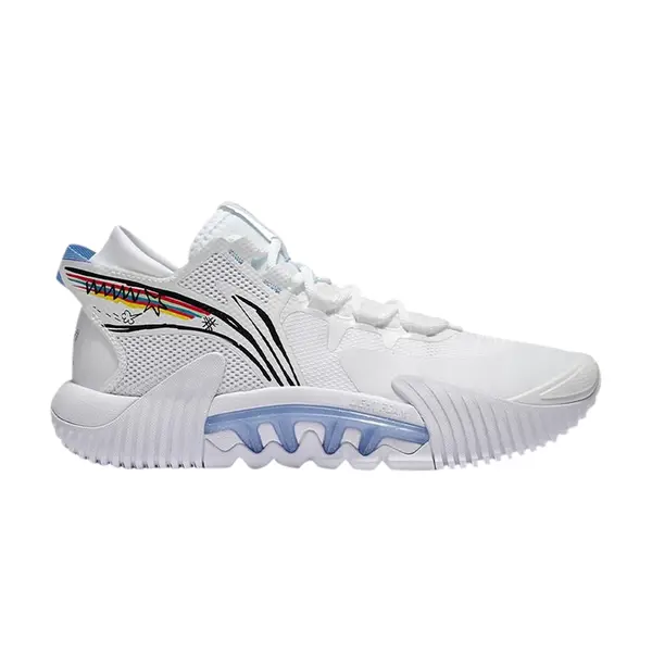 LI-NING Bad Five 2 Low 'christmas - White