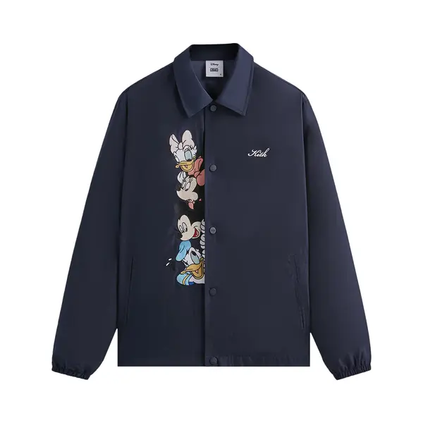 Kith For Mickey & Friends Nylon Coaches Jacket - Blue