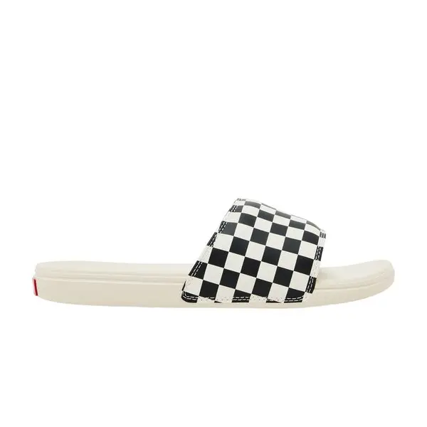 VANS La Costa Checkerboard Slide-on - Cream
