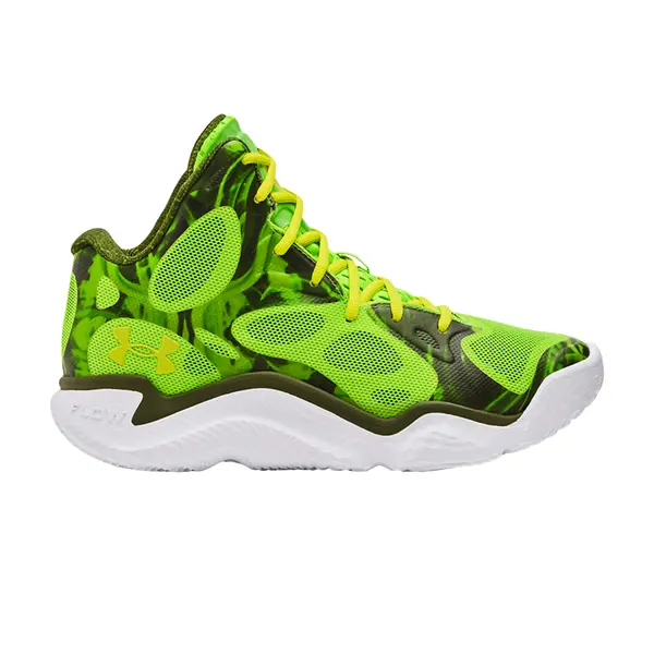 CURRY BRAND Curry Spawn Flotro 'riley's Choice' Athletic Sneakers - Green