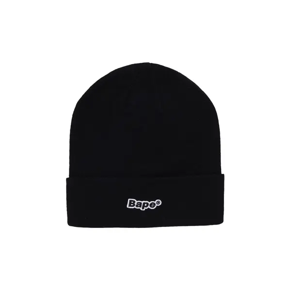 A BATHING APE Knit Cap - Black