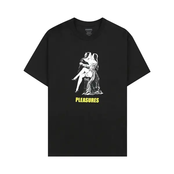 PLEASURES French Kiss T-shirt - Black