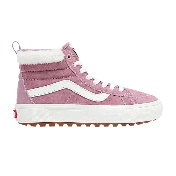VANS Sk8-hi Mte-1 Suede Sherpa High-top Sneakers - Purple