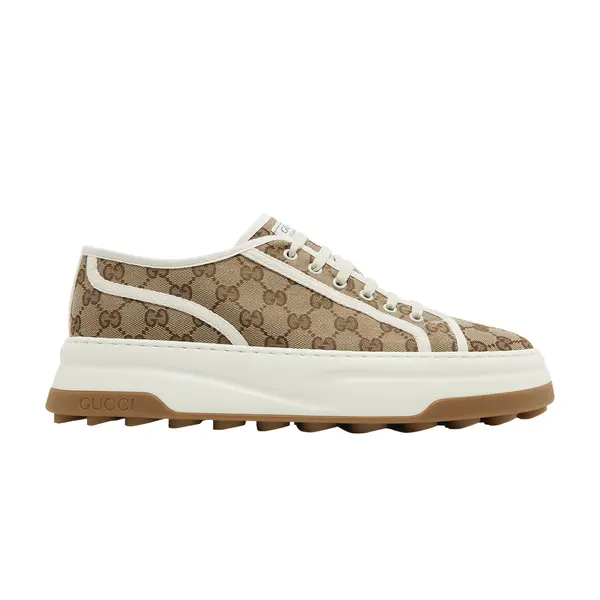 Gucci Gg Low Top Sneaker - Cream