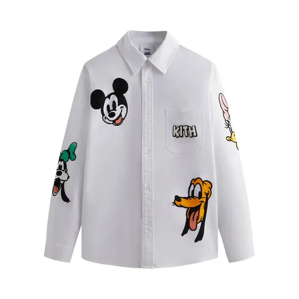 Kith For Mickey & Friends Oxford Apollo - White